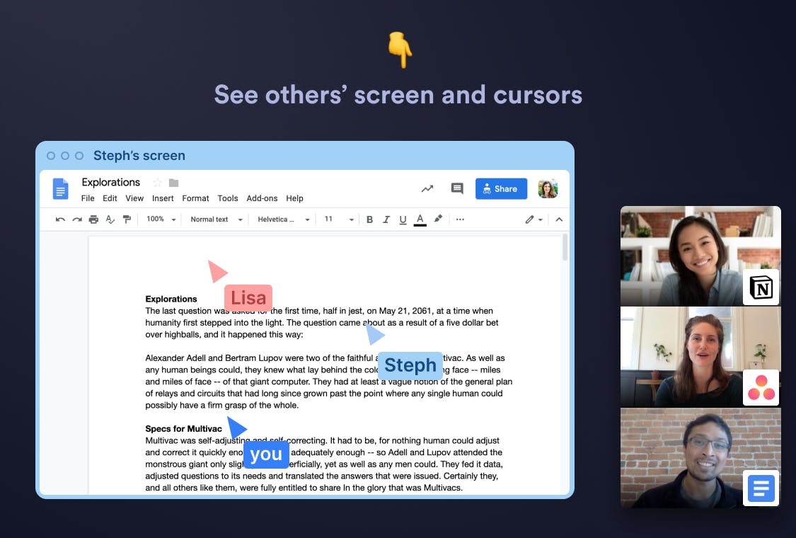 Tandem Video | Cal.com